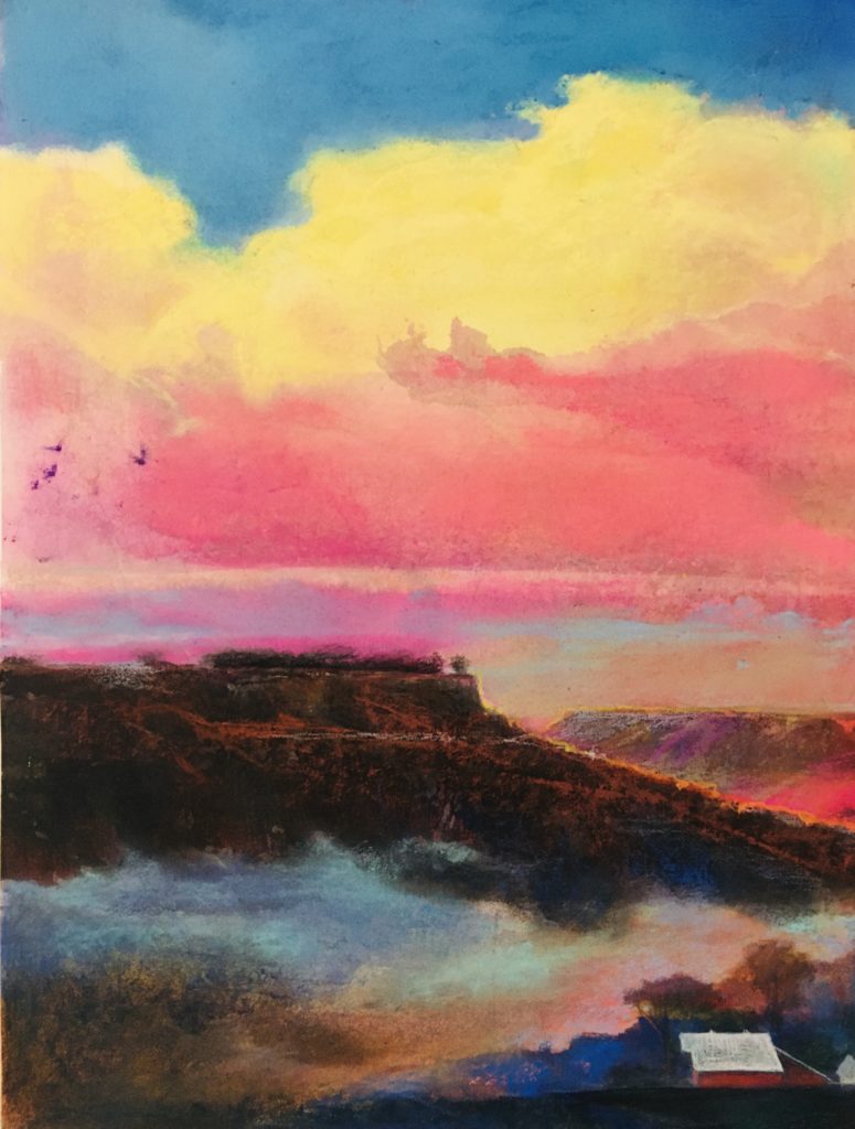 Li Tie – Misty Canyon – White Lotus Gallery